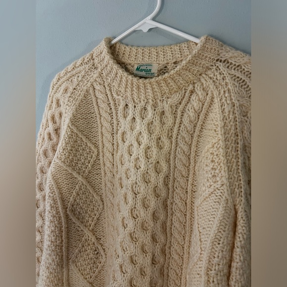 Marian wear | Sweaters | Authentic Irish Wool Fishermans Sweater | Poshmark